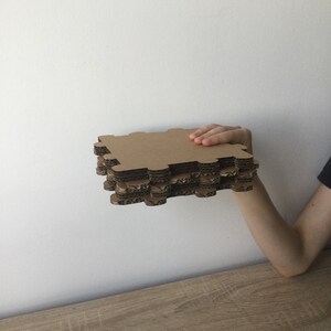 Folding Storage Box Made of Cardboard, DIY Project, Storage Space, Gift ...