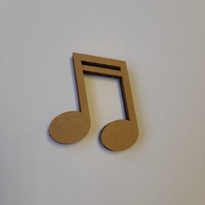 Music Notes Shapes - Cardboard Cutout. Home and Party Decor, Music ...