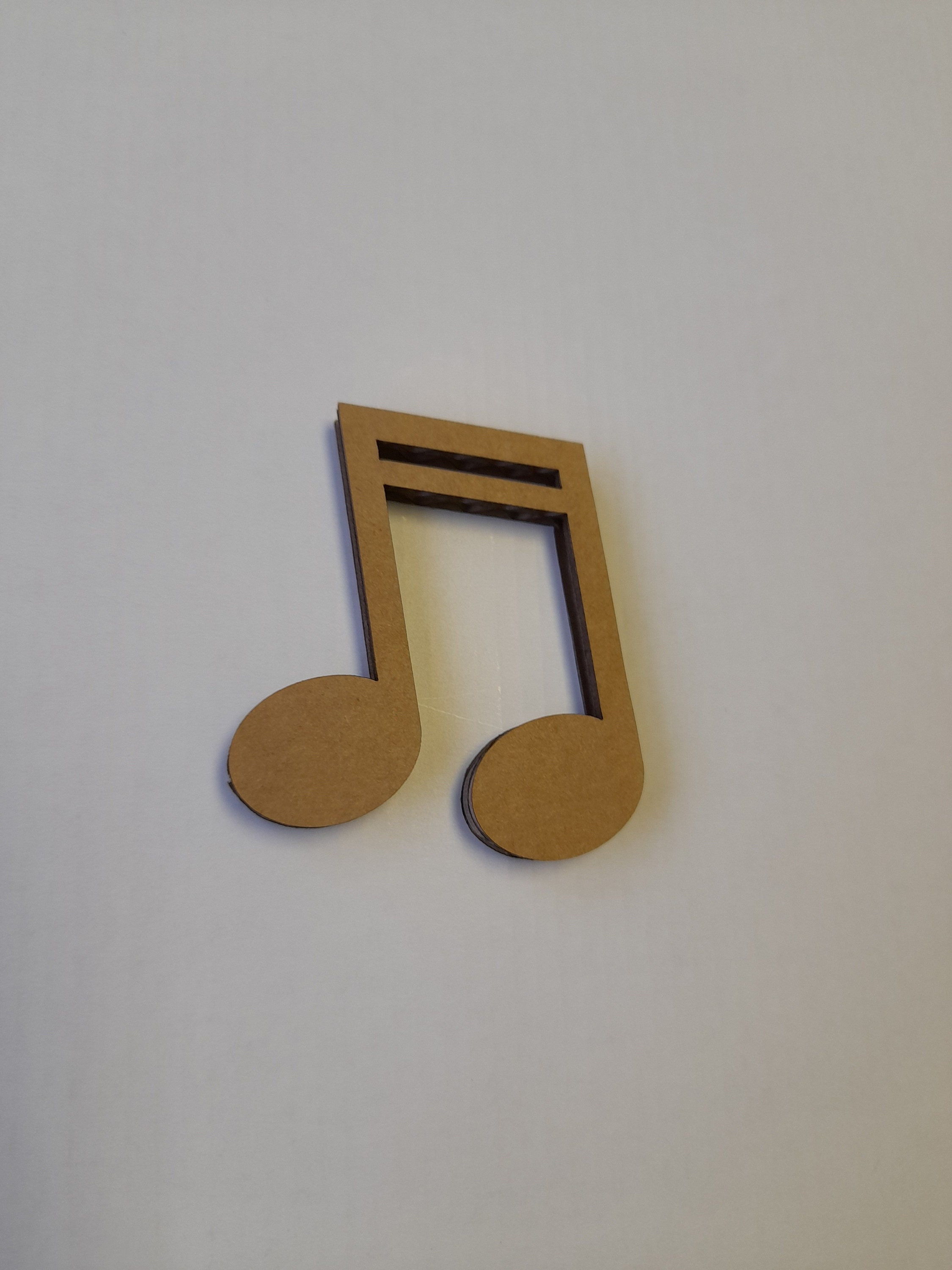 Music Notes Shapes - Cardboard Cutout. Home and Party Decor, Music ...
