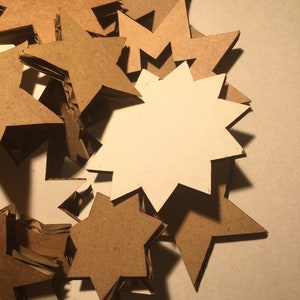 Set of Cardboard Stars. More Than 90 Stars.christmas Tree, Home ...