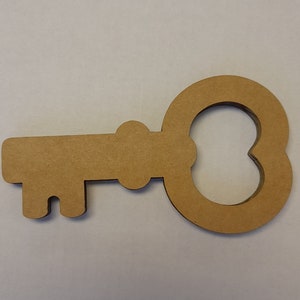 Keys Shapes - Cardboard Cutout. Christmas Tree, Home and Party Decor ...