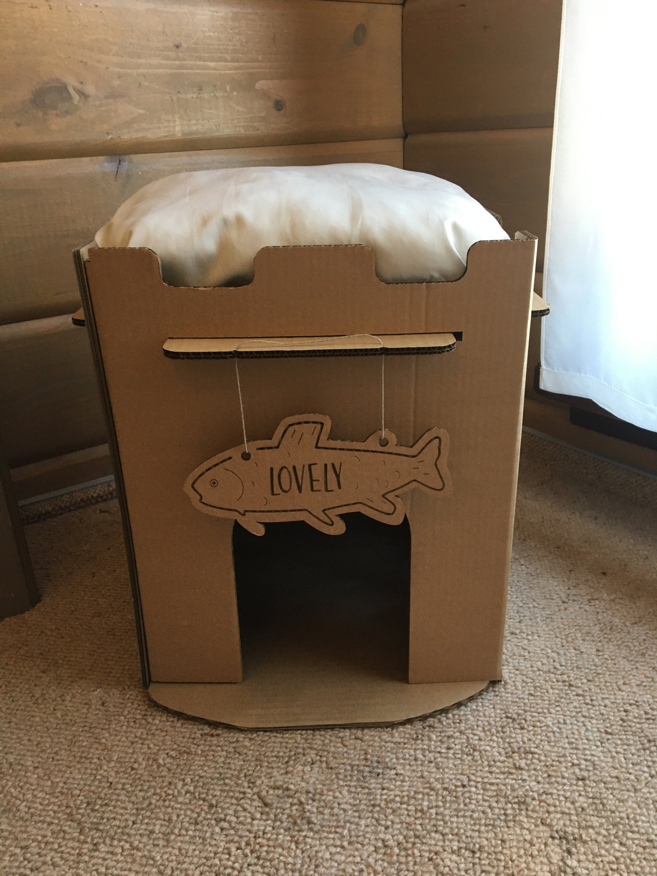Cardboard Pets House Mandala Animals Cat House Bunny House - Etsy