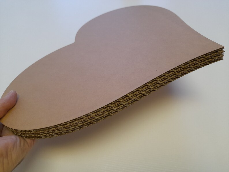 Heart Shapes - Cardboard Cutout. Wedding, Home and Party Decor, Wall ...