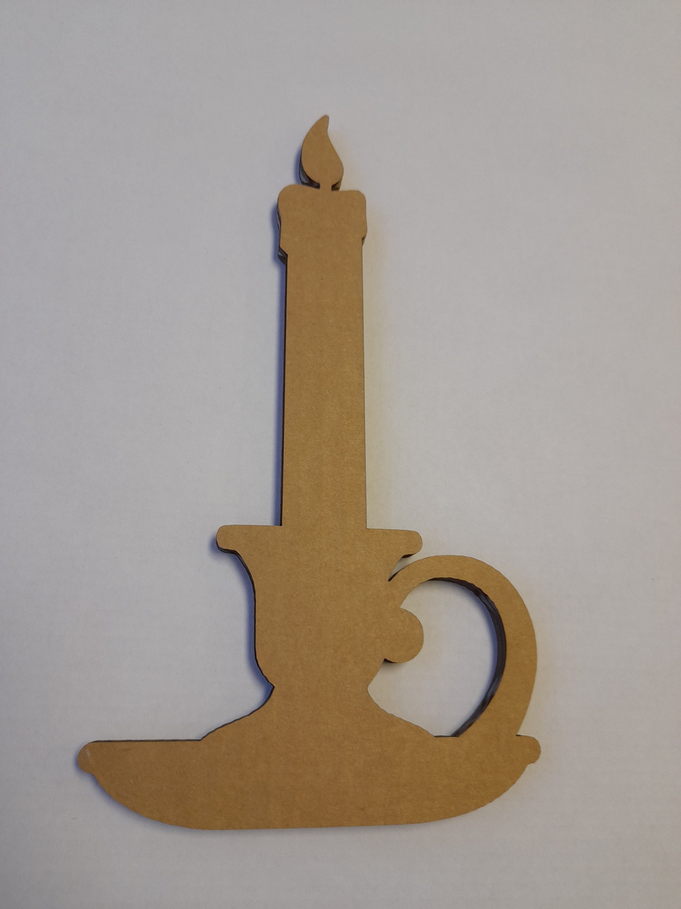 Candles Shapes - Cardboard Cutouts. Christmas Tree, Home and Party ...