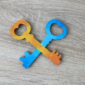 Keys Shapes - Cardboard Cutout. Christmas Tree, Home and Party Decor ...