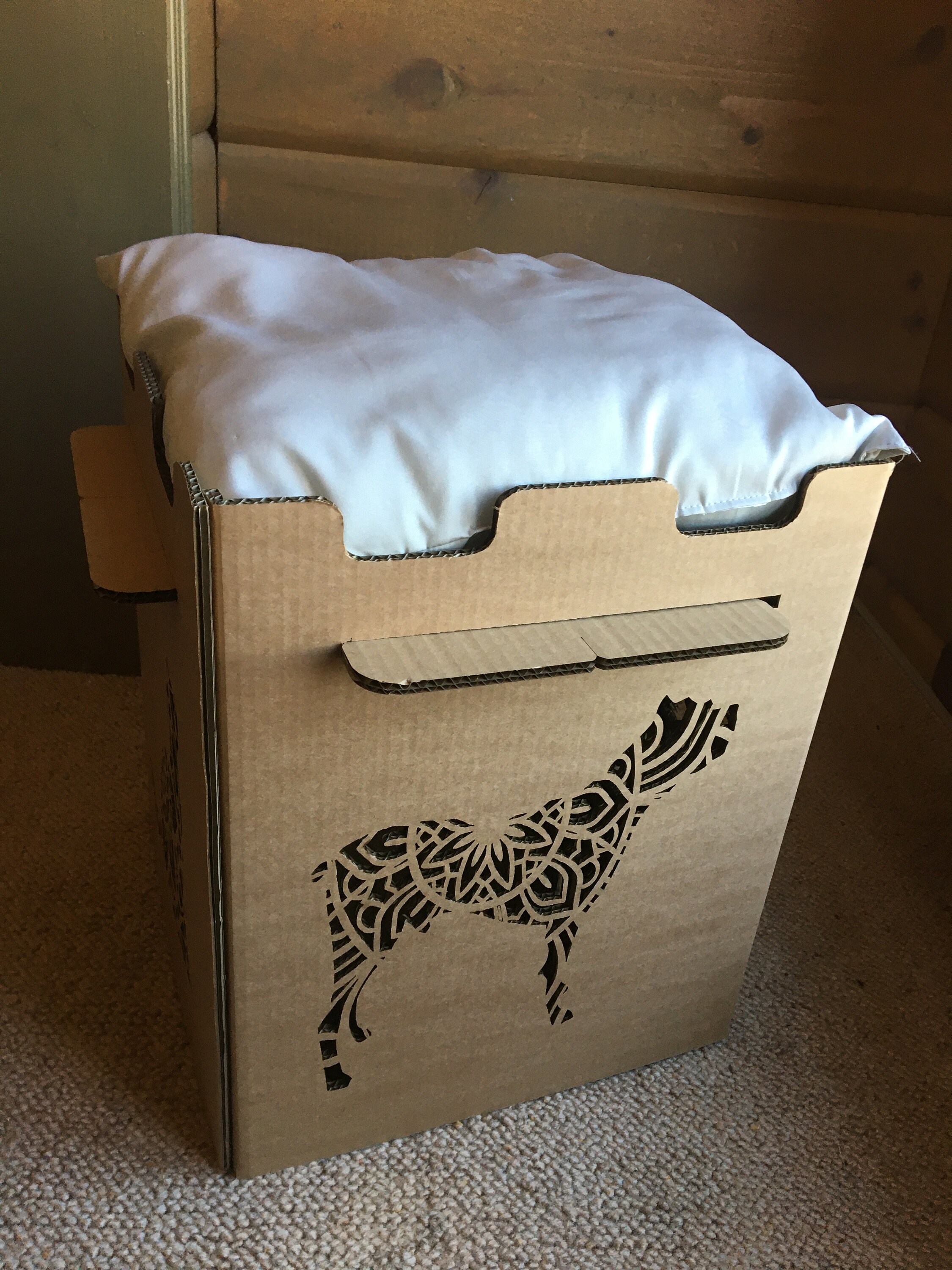 Cardboard Pets House Mandala Animals Cat House Bunny House - Etsy