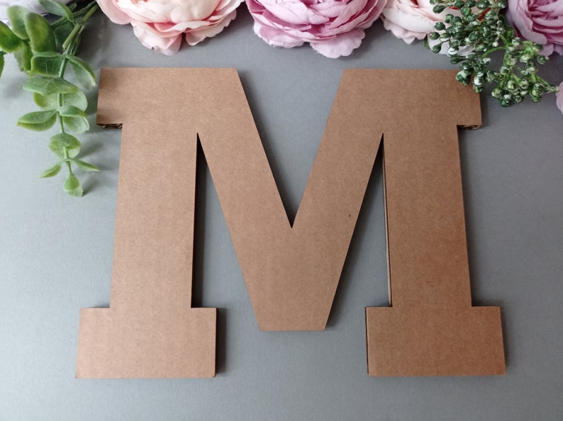 Large Cardboard Letters and Numbers. DIY Letters and Numbers. Different ...