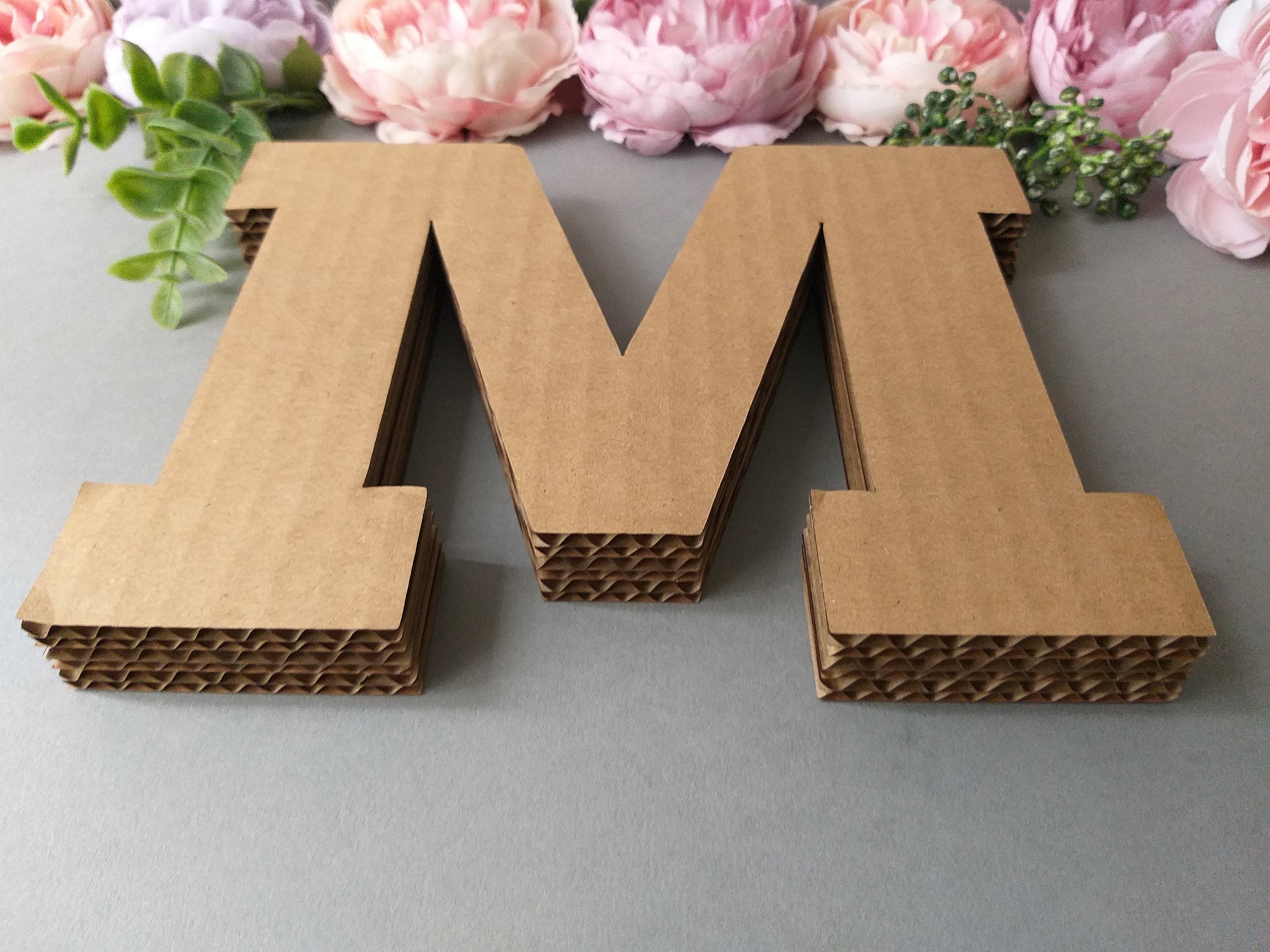 Free Standing Cardboard Letters and Numbers. DIY Letters and Numbers ...
