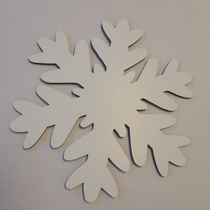 Snowflakes Shapes - Cardboard Cutout. Christmas Tree, Home and Party ...