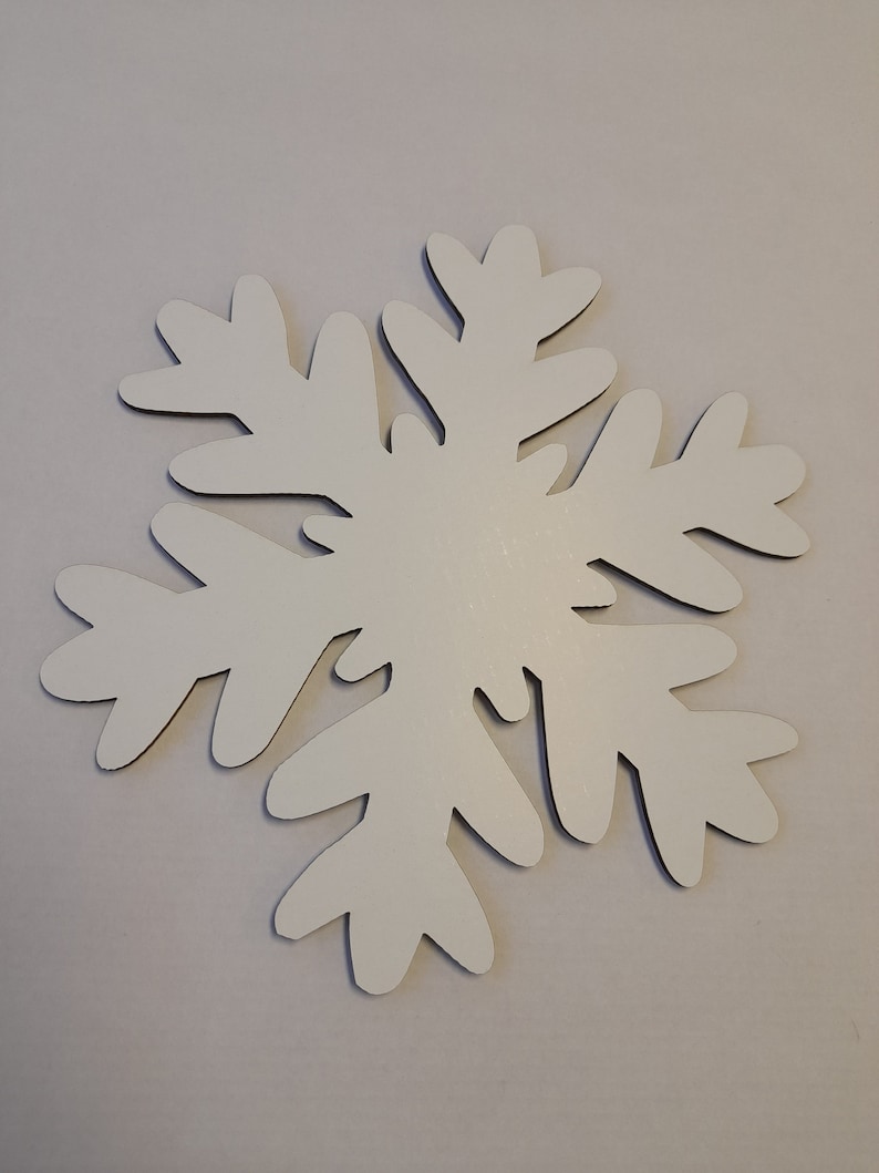 Snowflakes Shapes - Cardboard Cutout. Christmas Tree, Home and Party ...