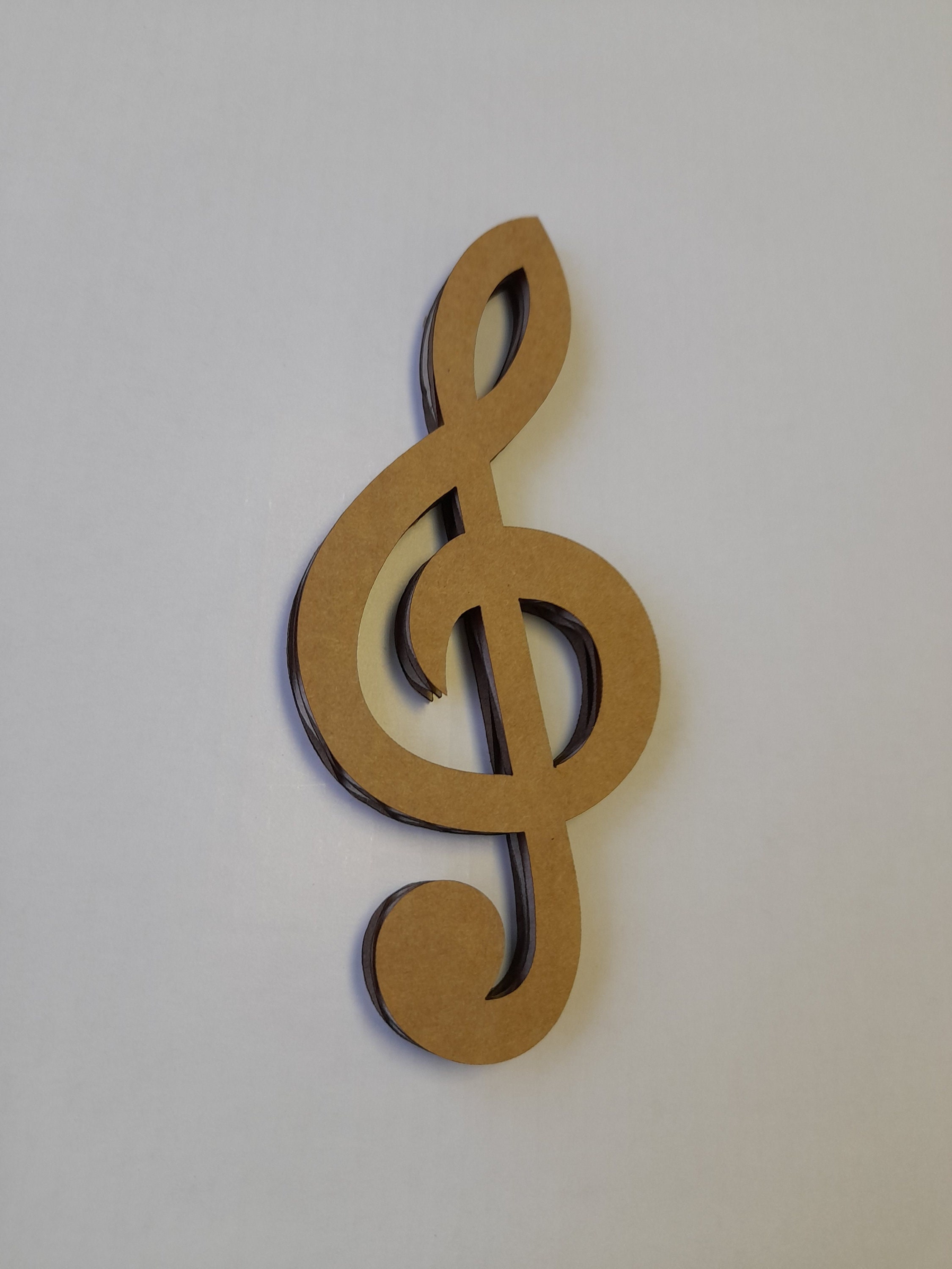 Music Notes Shapes - Cardboard Cutout. Home and Party Decor, Music ...
