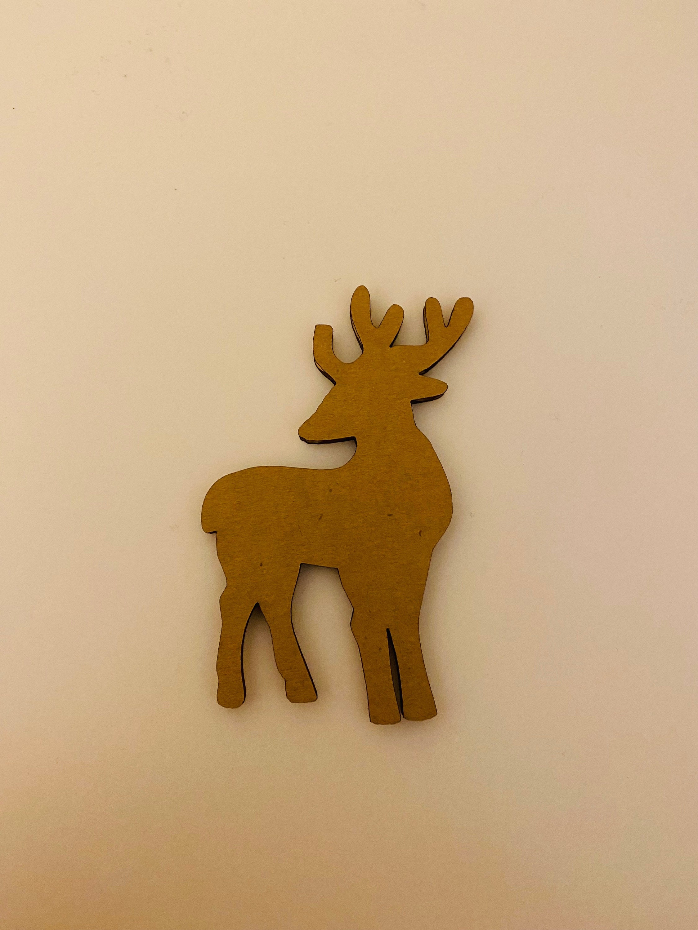 Cardboard Deer Shapes, Cardboard Cutouts, Set of 10. Christmas, Home ...