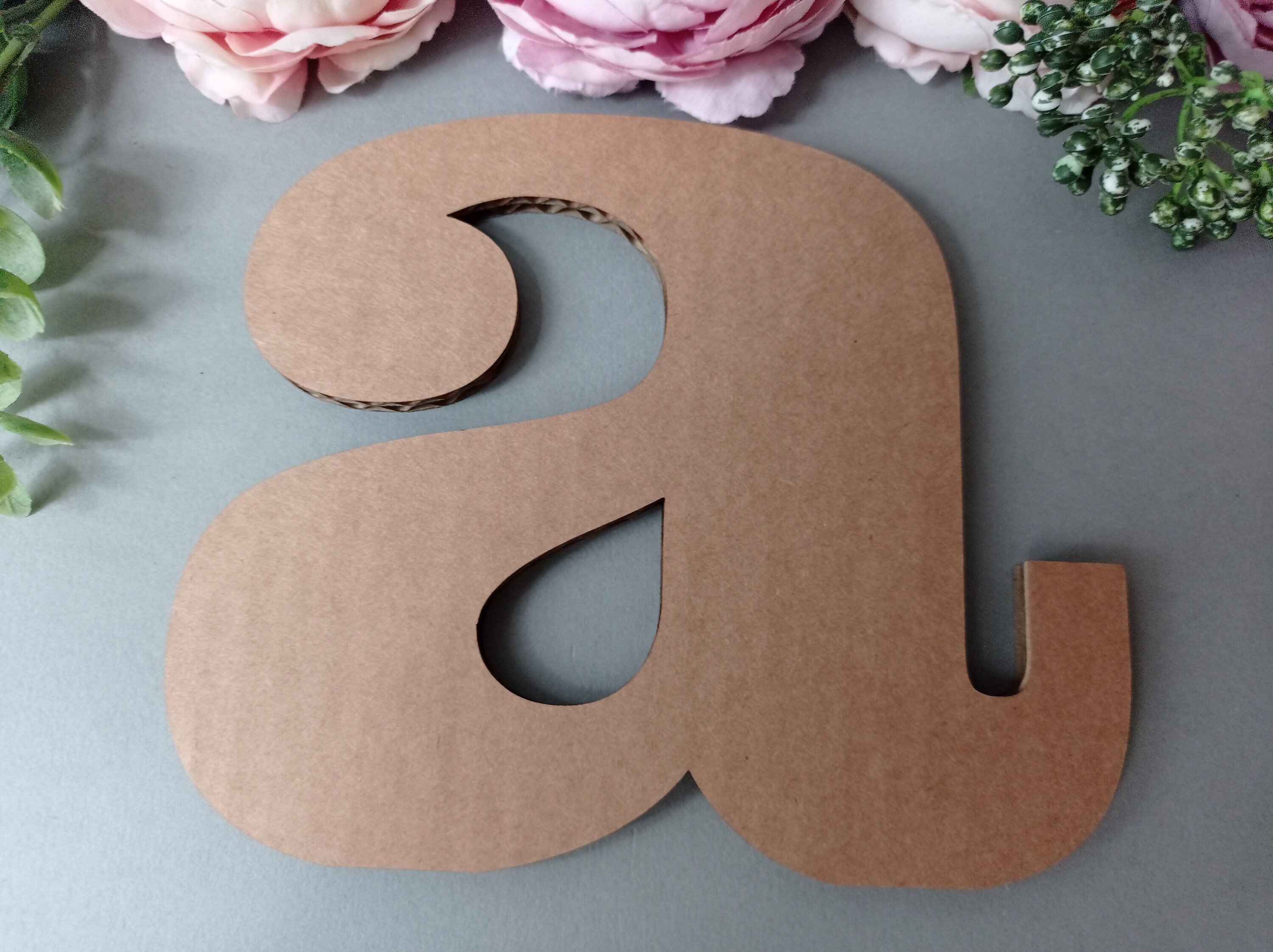 Large Cardboard Letters and Numbers. DIY Letters and Numbers. Different ...