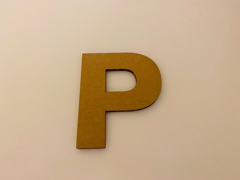 Thin Cardboard Letters and Numbers. Alphabet. Set of 26 Letters 10 ...