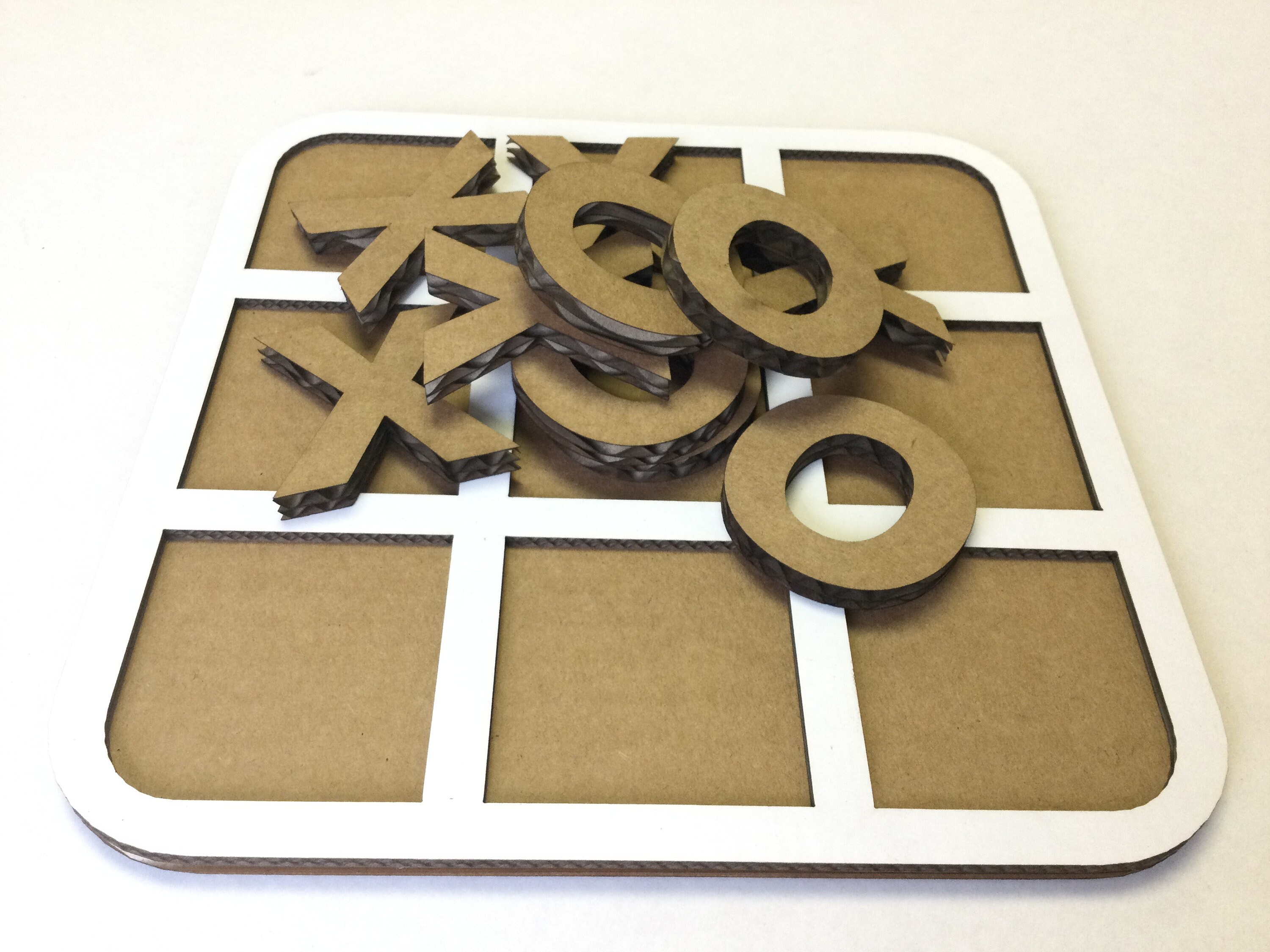 Cardboard Tic Toc Toe, Board Game, Game for 2, Kid Gift, Family and ...