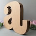 Free Standing Cardboard Letters and Numbers. DIY Letters and Numbers ...