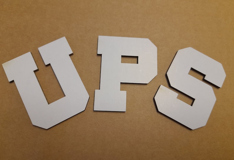 White Cardboard Letters and Numbers. White DIY Letters and Numbers ...