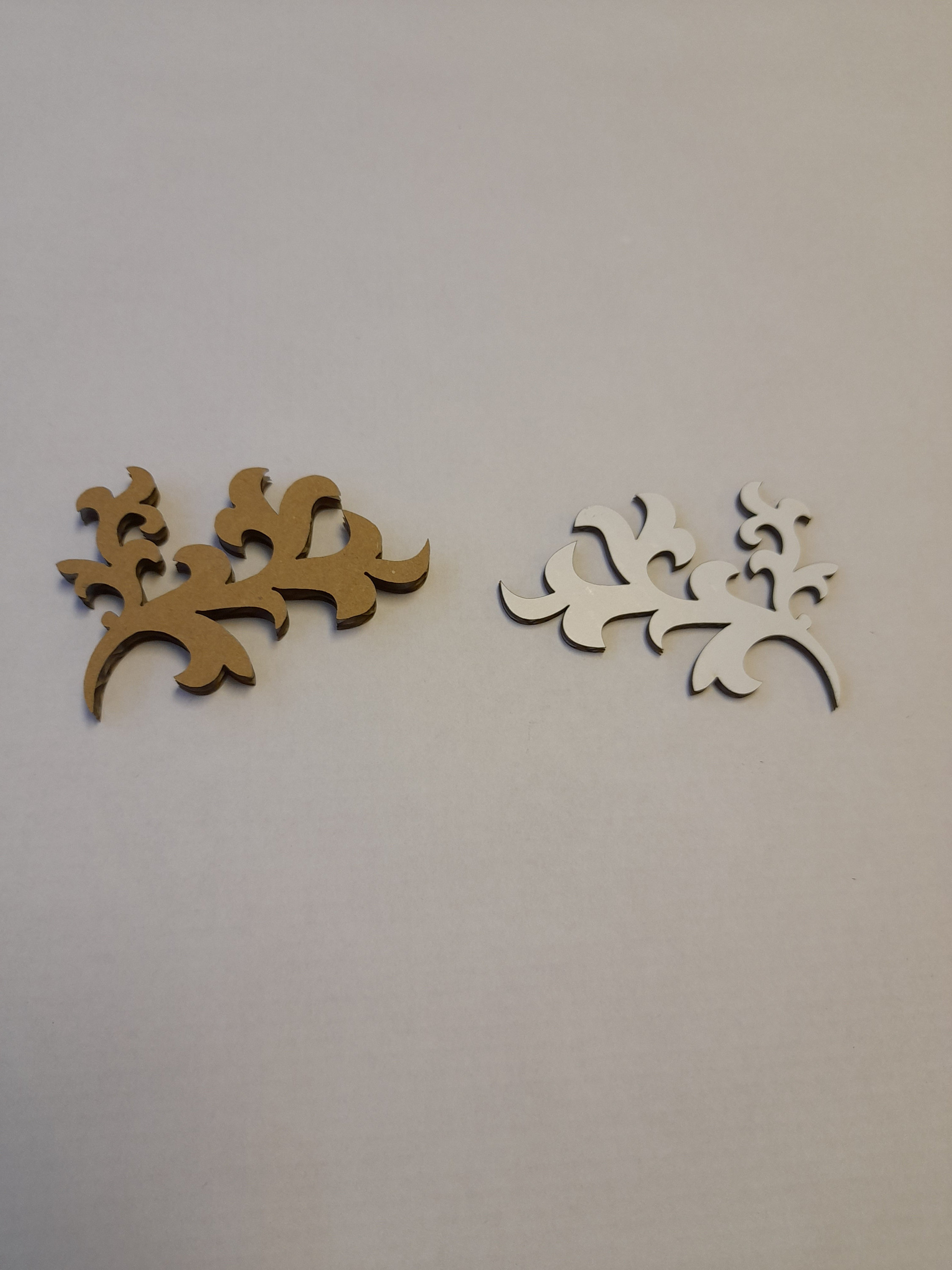 Branch Shape - Cardboard Cutout. Christmas Tree, Home and Party Decor ...