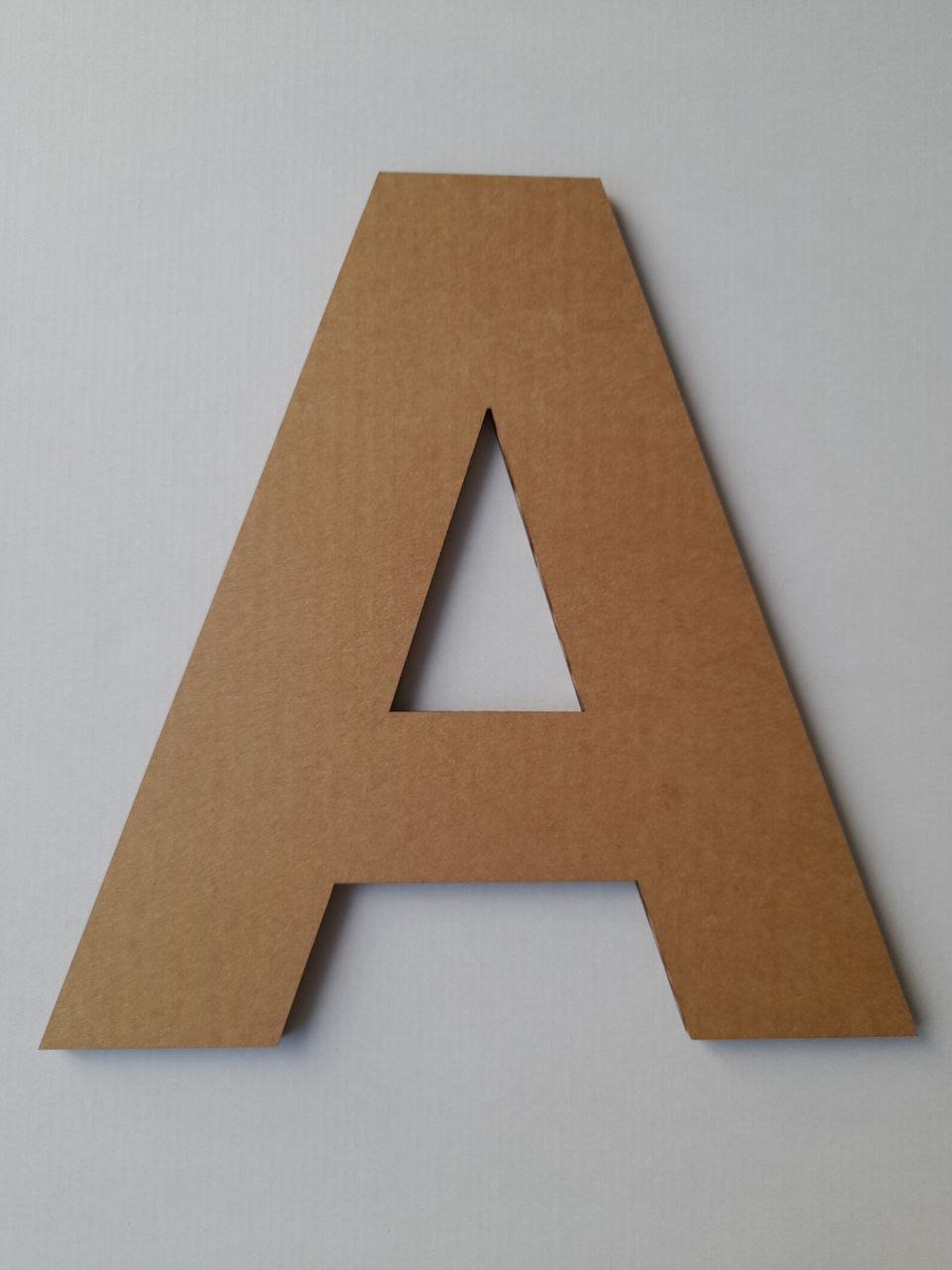 Cardboard Letters and Numbers. DIY Letters and Numbers. Different Sizes ...