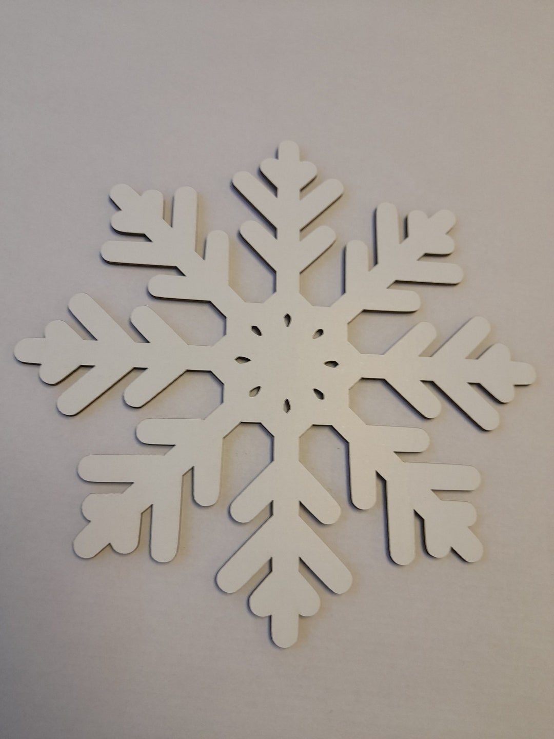 Snowflakes Shapes - Cardboard Cutout. Christmas Tree, Home and Party ...