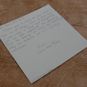 Handwritten Notes With Heartfelt Messages - Etsy