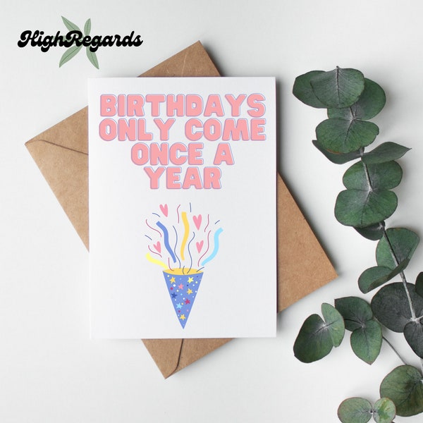 Sexual Birthday Card Etsy