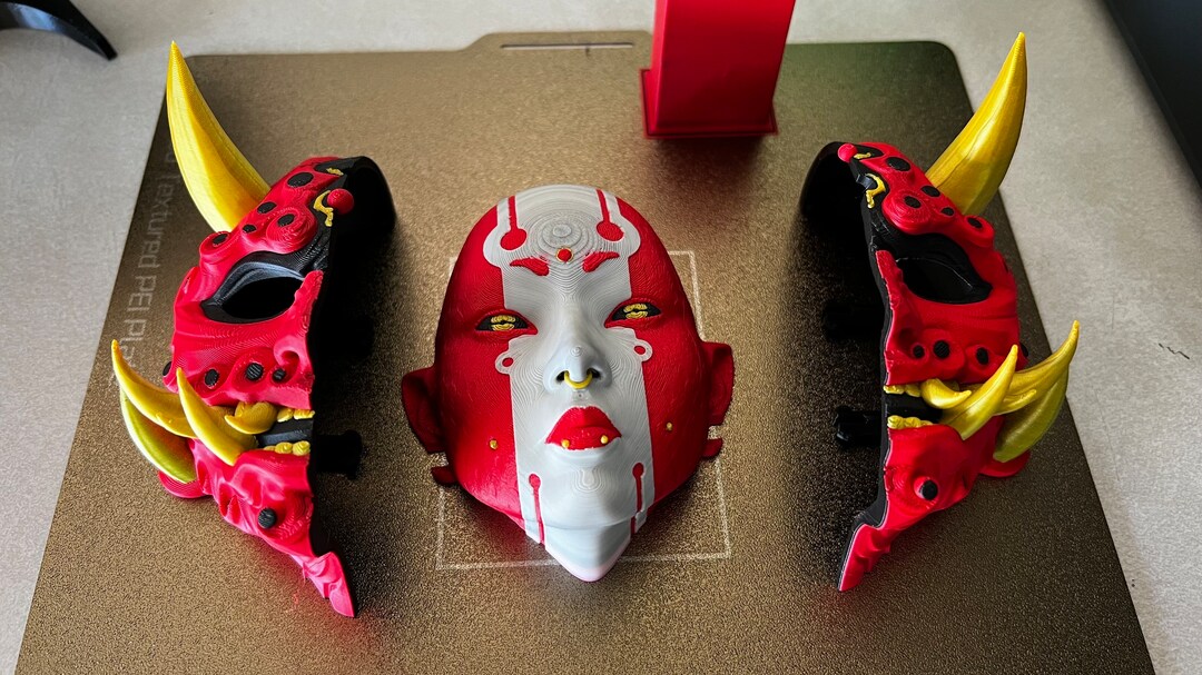 Honnari Hannya Wall Mask - Etsy