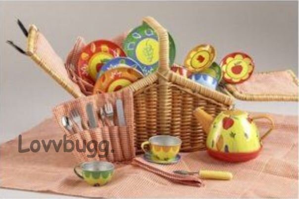 Tea Sets 1 for 18 Inch American Girl Doll Pink Multicolor - Etsy