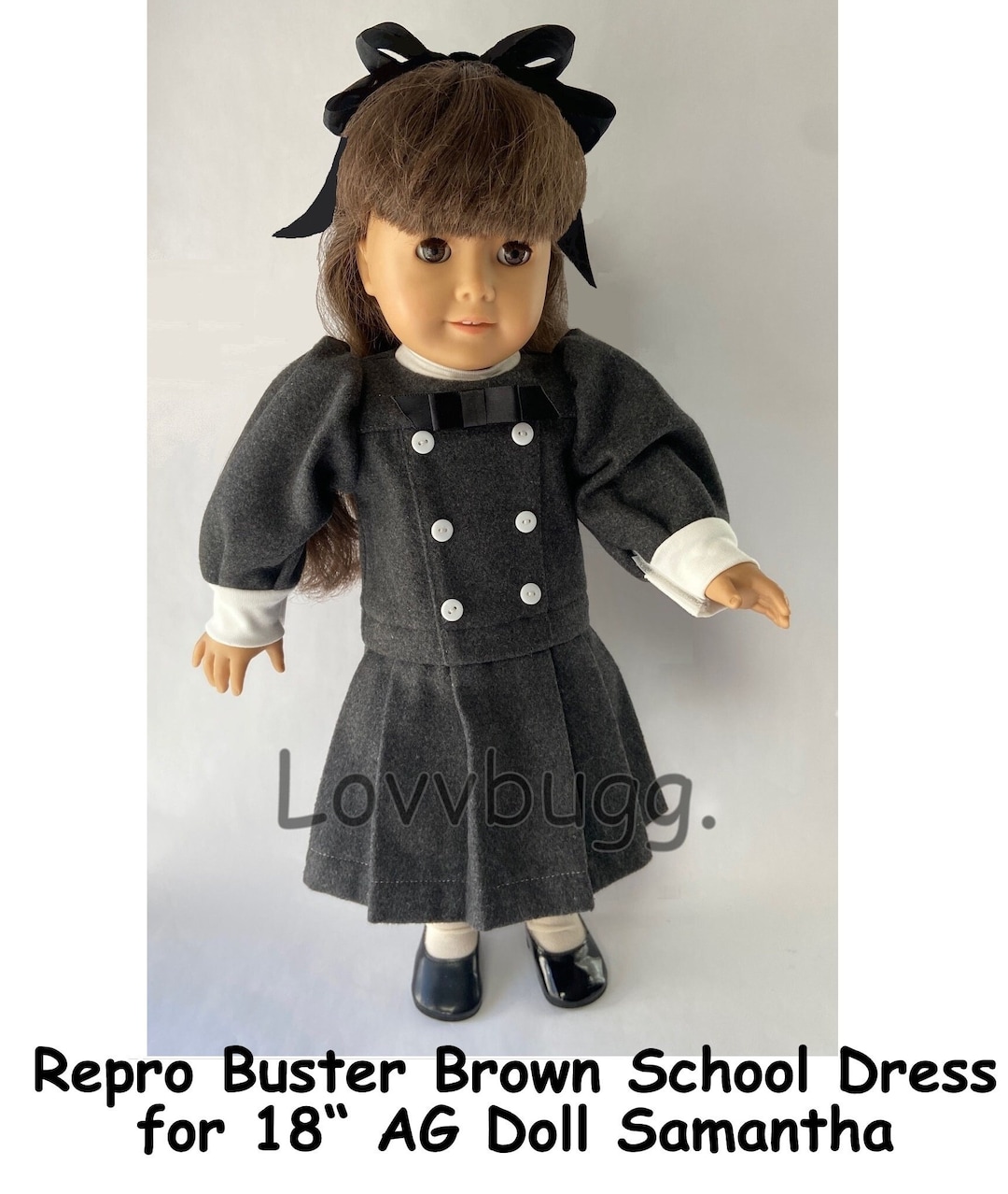 Buster Brown School Dress Repro for American Girl 18" Doll Samantha--better Than the Original ...