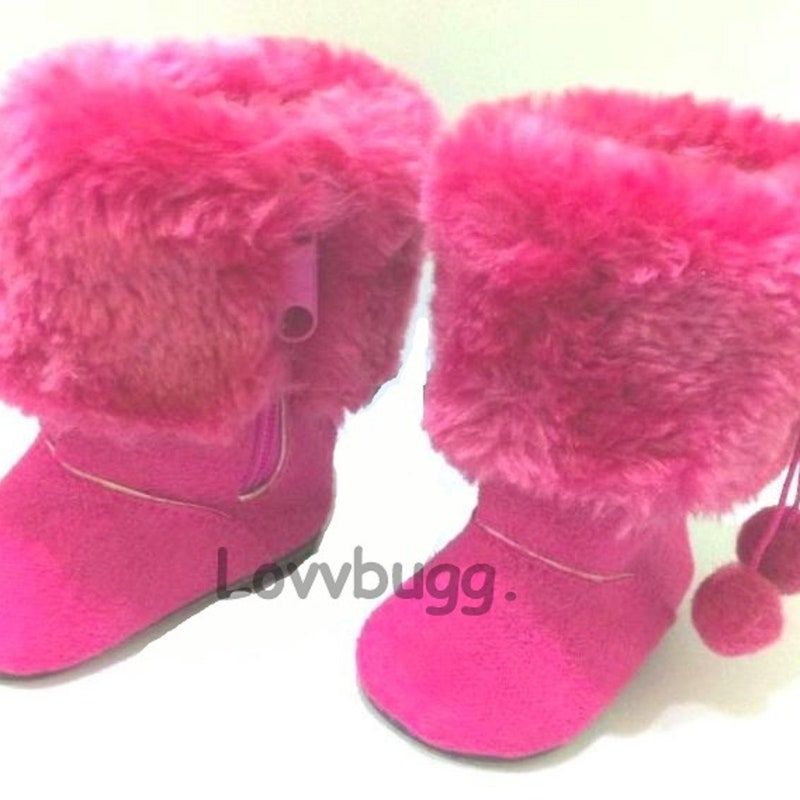 Fuzzy Boots - Etsy