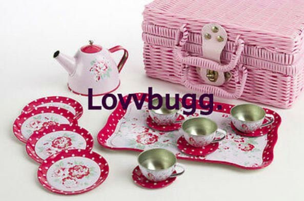 Tea Sets 1 for 18 Inch American Girl Doll Pink Multicolor - Etsy