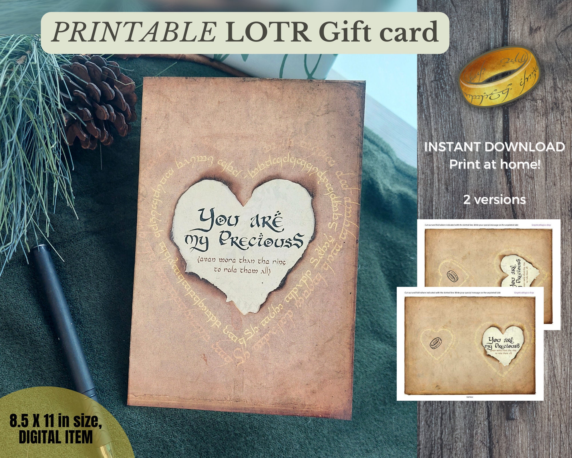 Gollum My Precious Valentine