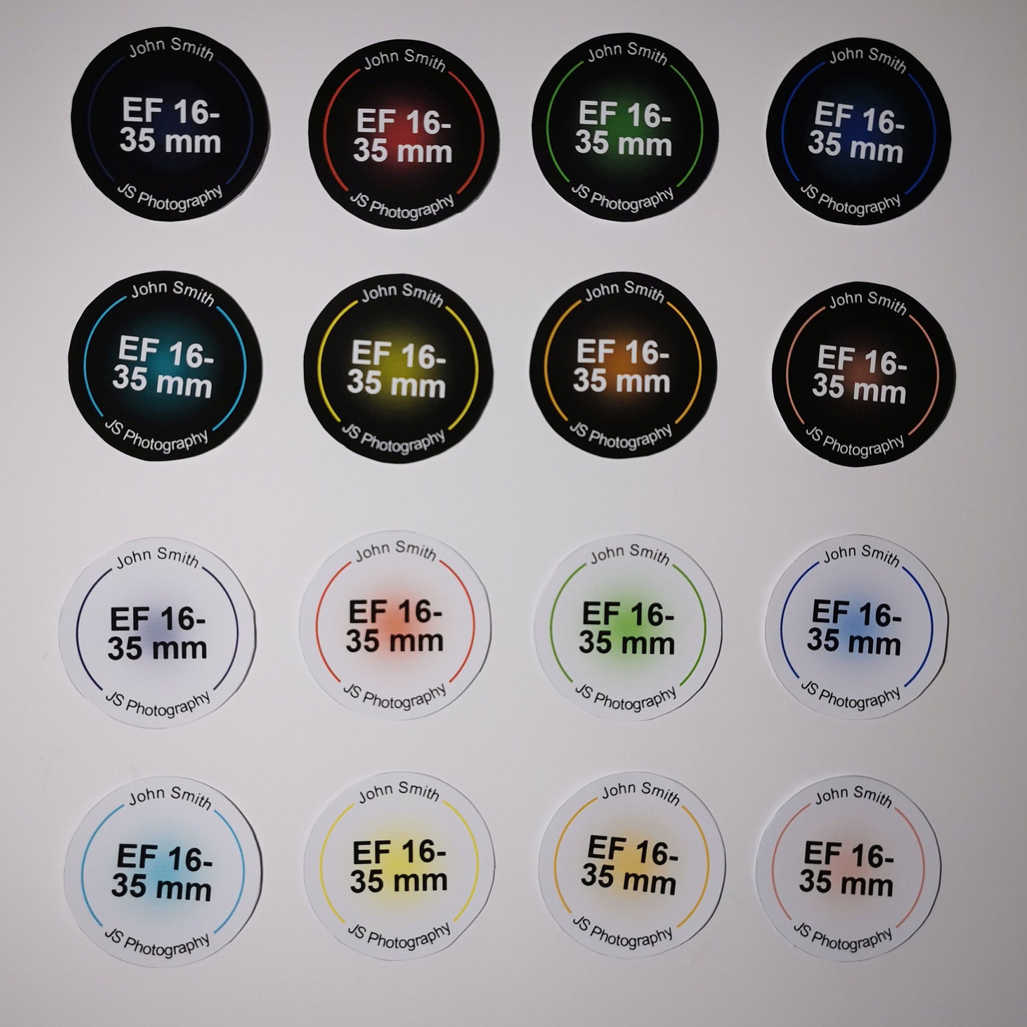 Camera Lens Cap Labels - Etsy