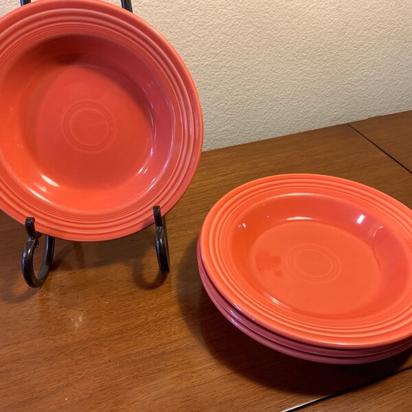 Persimmon Fiestaware Bowls - Etsy