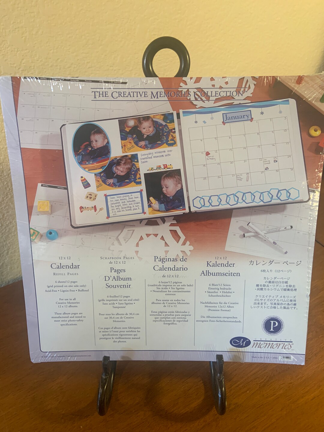 Creative Memories 12x12 Scrapbook Calendar Pages New in Package - Etsy