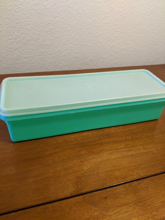 Vintage Tupperware Green Celery Storage #892 Vegetable Crisper Keeper ...