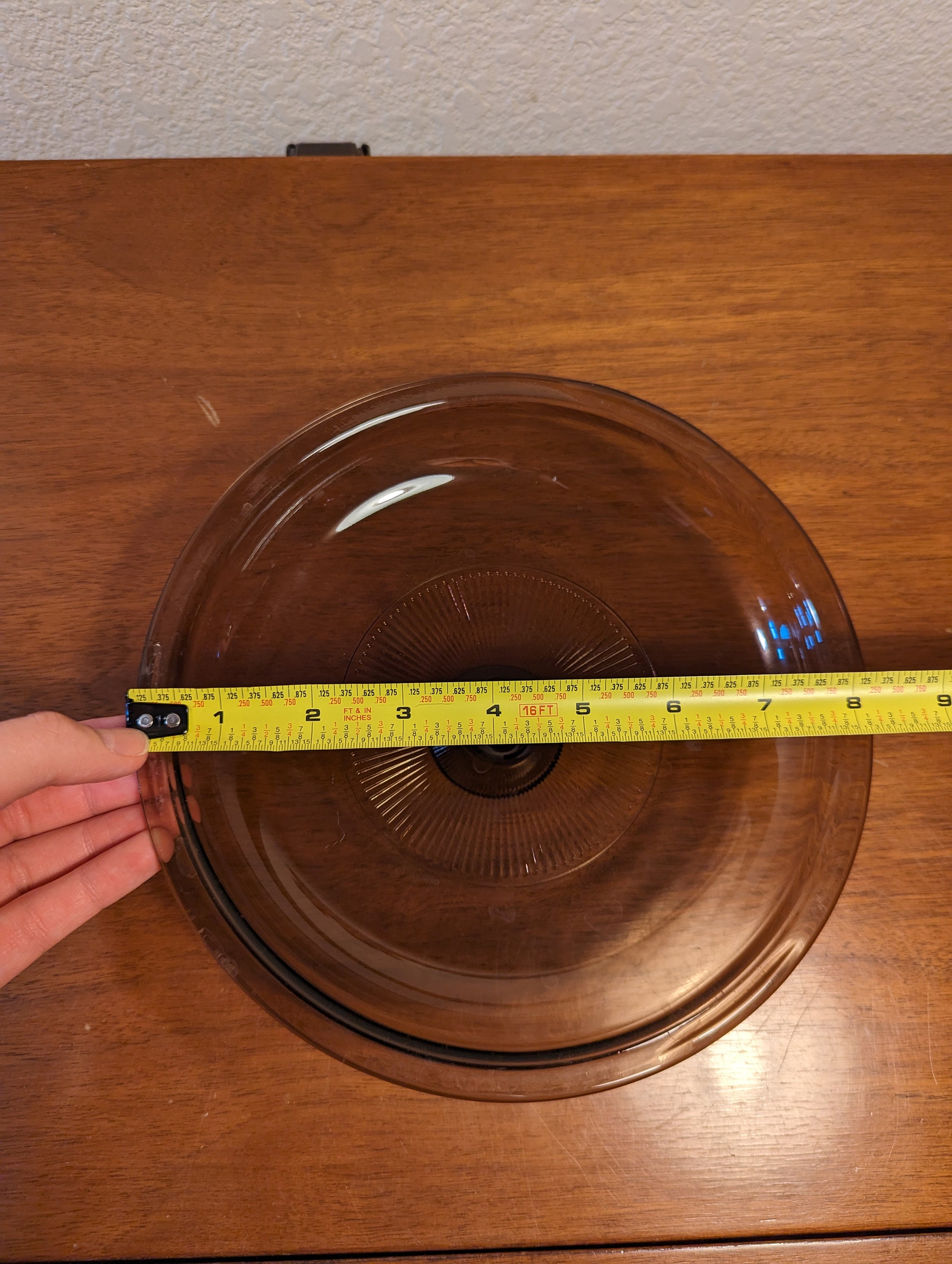 Vintage Vision Corning Ware Amber Glass Replacement Lid for 1.5 L ...