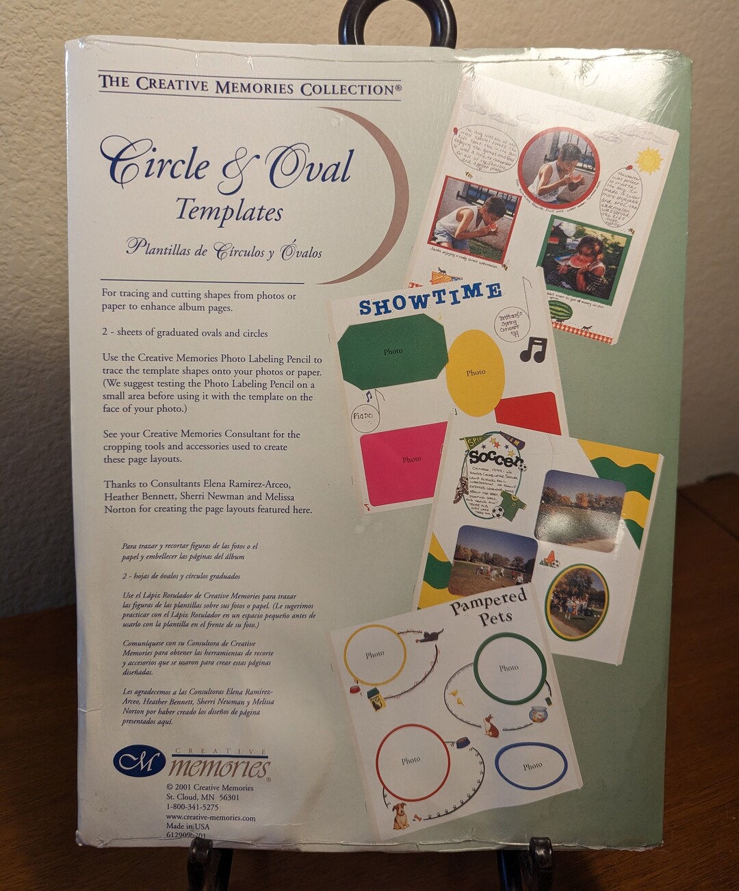 Creative Memories Circle & Oval Templates - Etsy