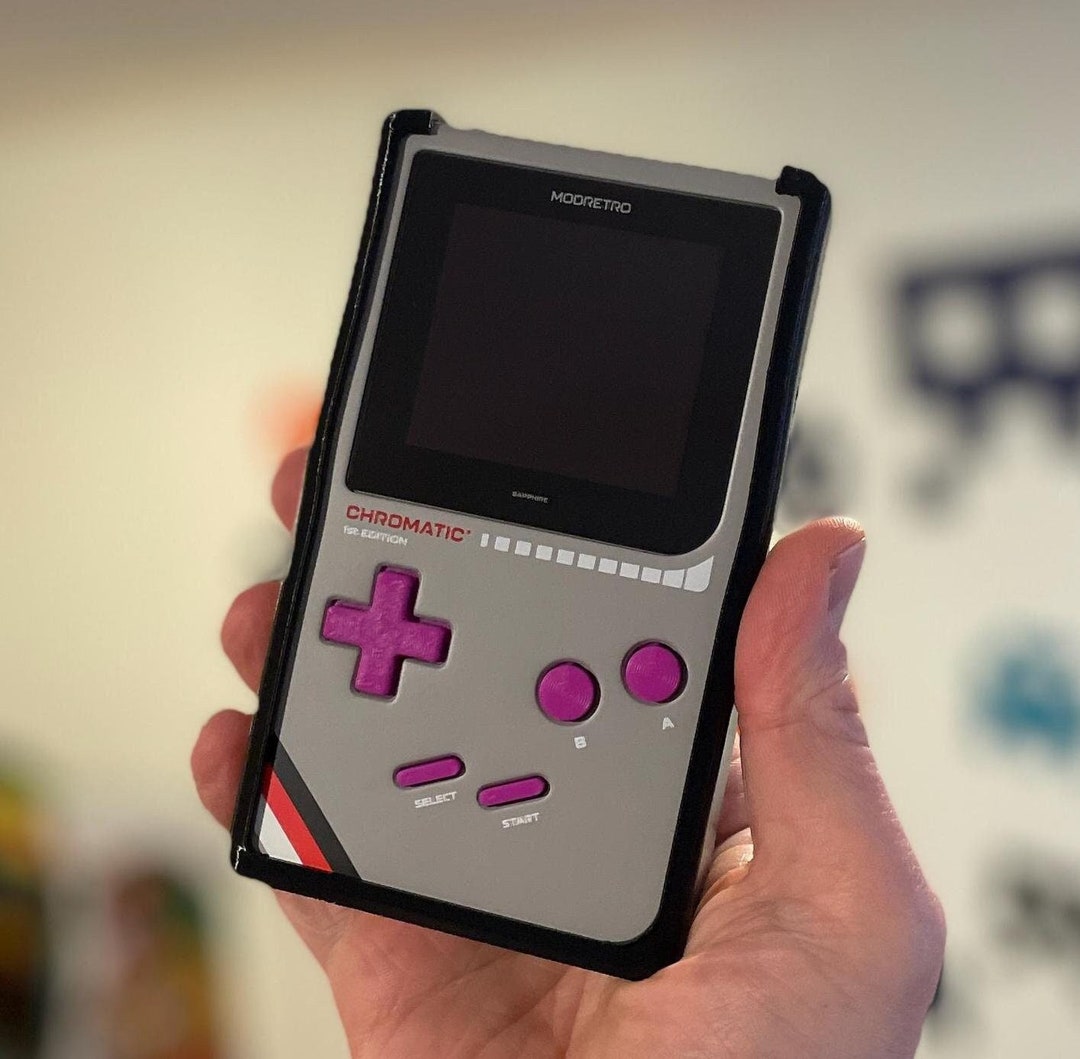 Modretro Chromatic Case EX, Play-through, Protective Flexible TPU ...