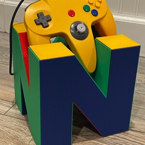 HUGE N64 Cube - 6.4 INCH, 3D Printed Gaming Figurine, Retro Gamer Gift ...