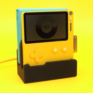 Playdate Double Date Charging Dock With COVER HOLDER, Custom Designed for Playdate by Panic, USB ...