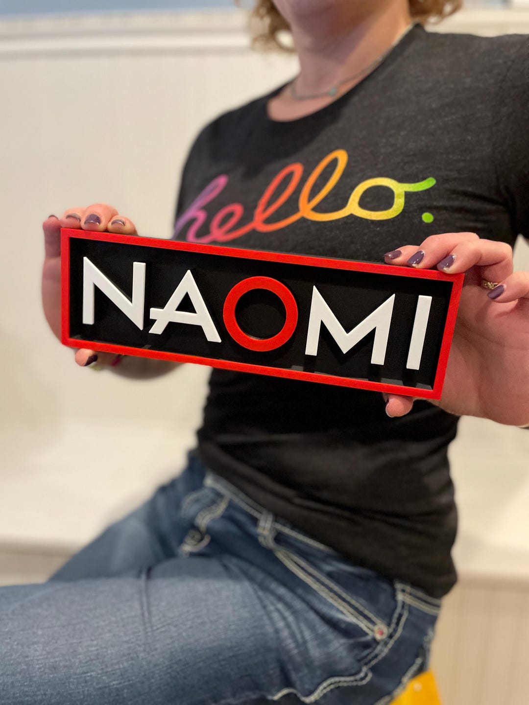 NAOMI 3D Printed Game Console Placard, Retro Gaming Console Sign, Multi ...