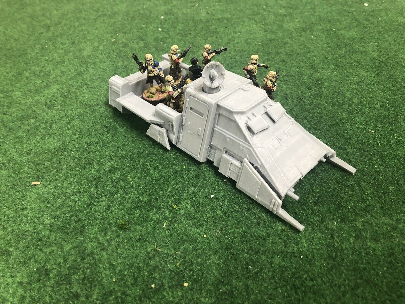 Star Wars Legion 40K Compatible Terrain Armoured Imperial Anti-grav ...