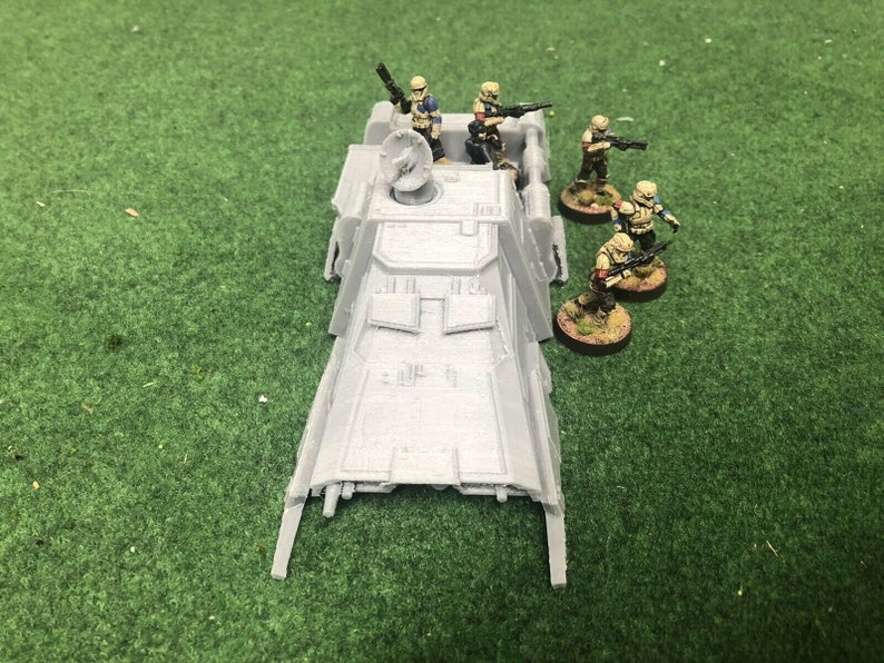 Star Wars Legion 40K Compatible Terrain Armoured Imperial Anti-grav ...