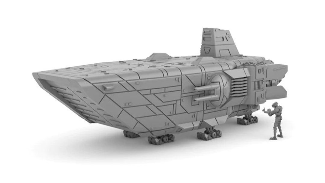 Star Wars Legion 40000 Infinity Compatible Terrain Imp Troop Transport ...