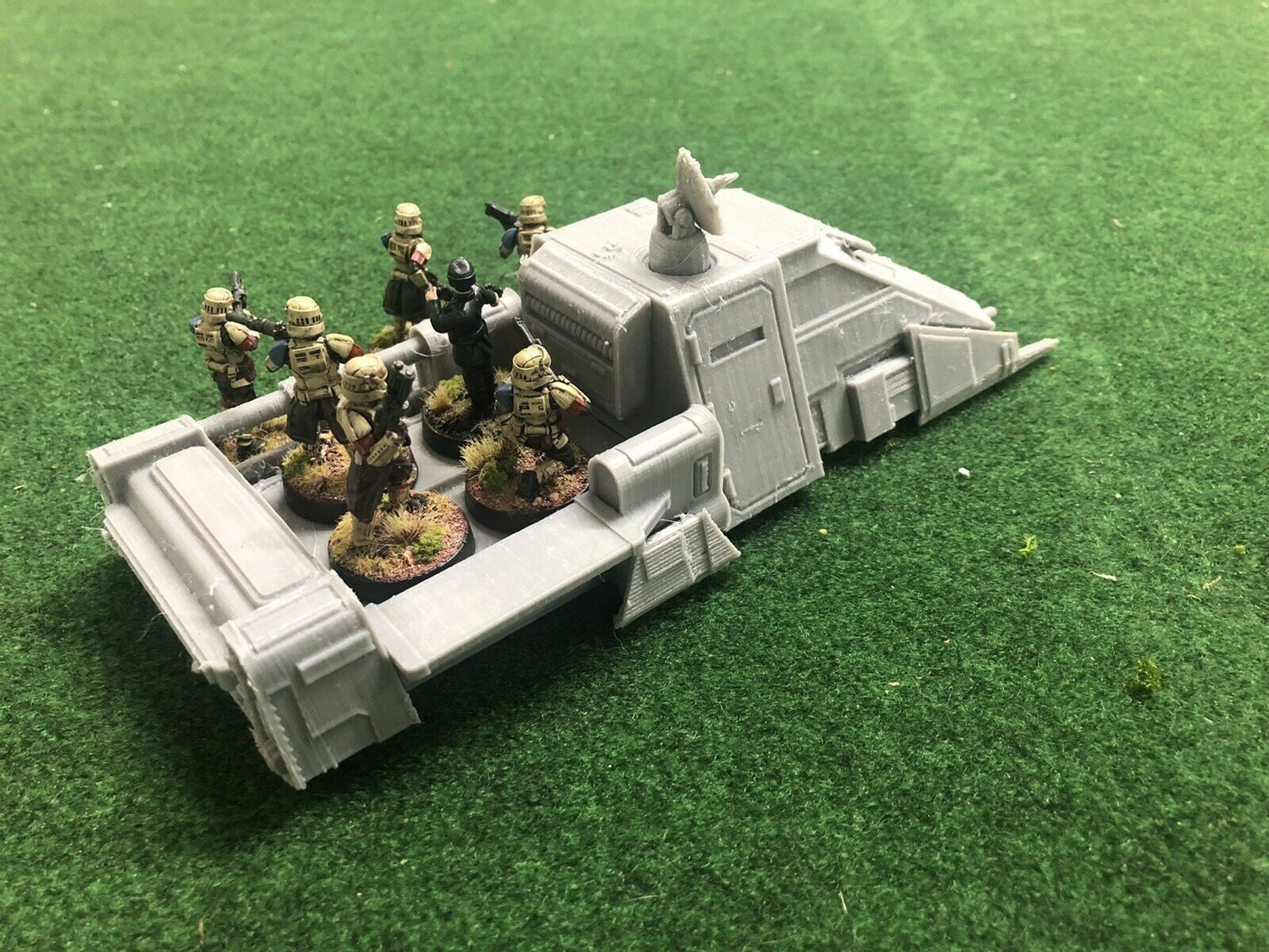 Star Wars Legion 40K Compatible Terrain Armoured Imperial Anti-grav ...