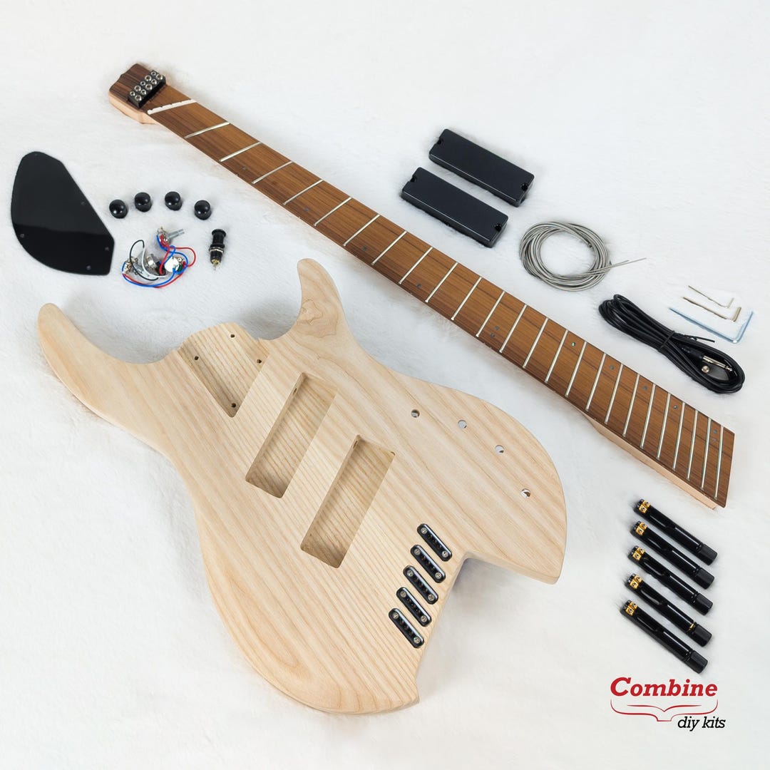 DIY Multiscale Headless 5-string Bass Kit - Etsy