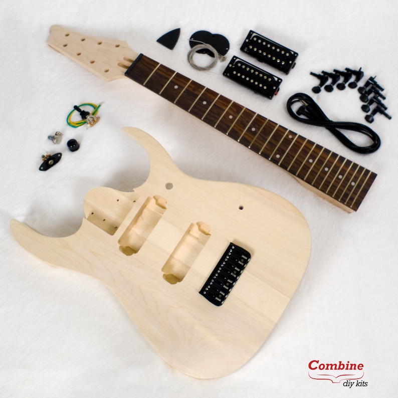 DIY 8-string Electric Guitar Kit - Etsy