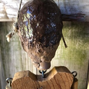 Antique Paper Mache and Jointed Wood Puppet Marionettes - Primitive ...