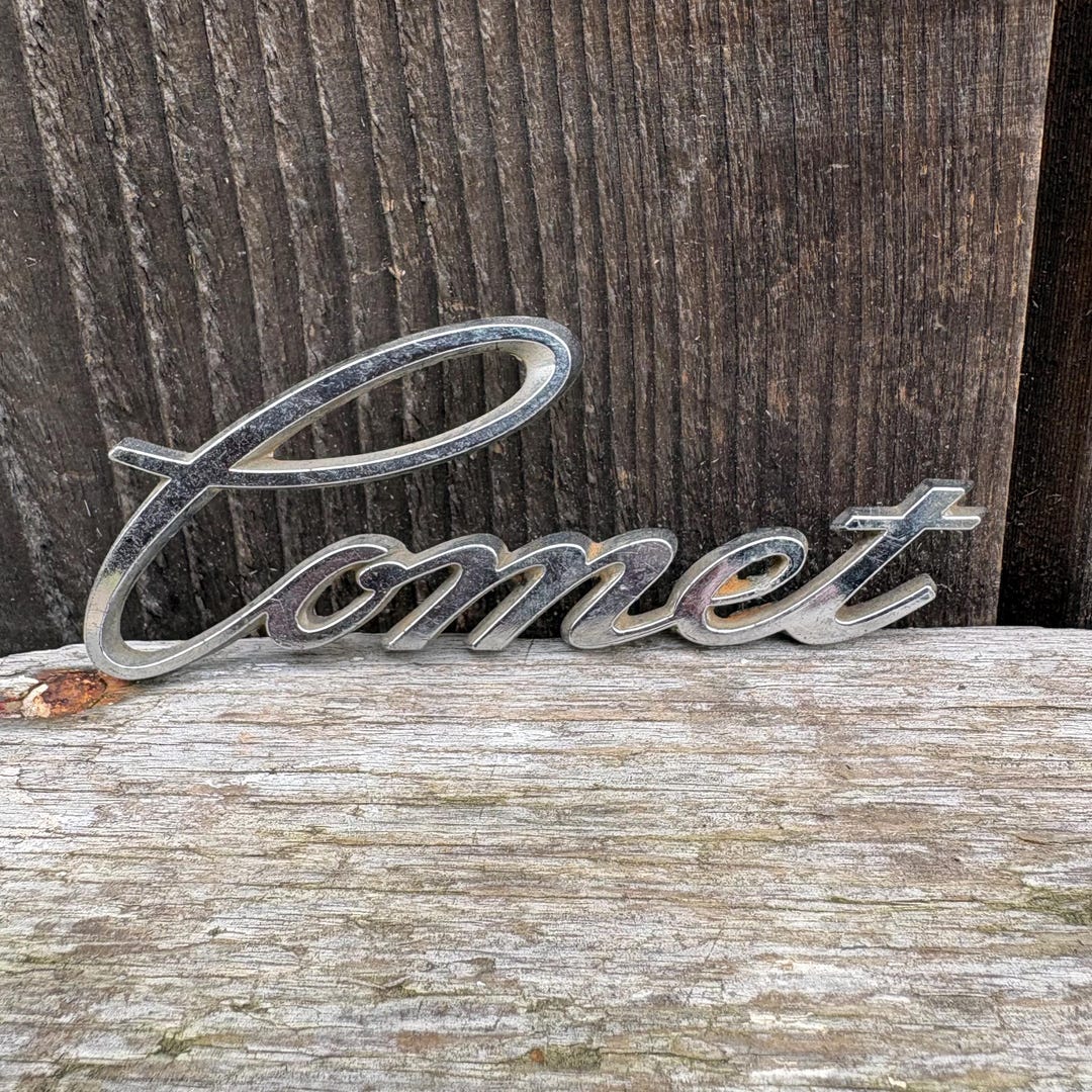 Vintage Ford Mercury Comet Car Emblem or Badge - Etsy